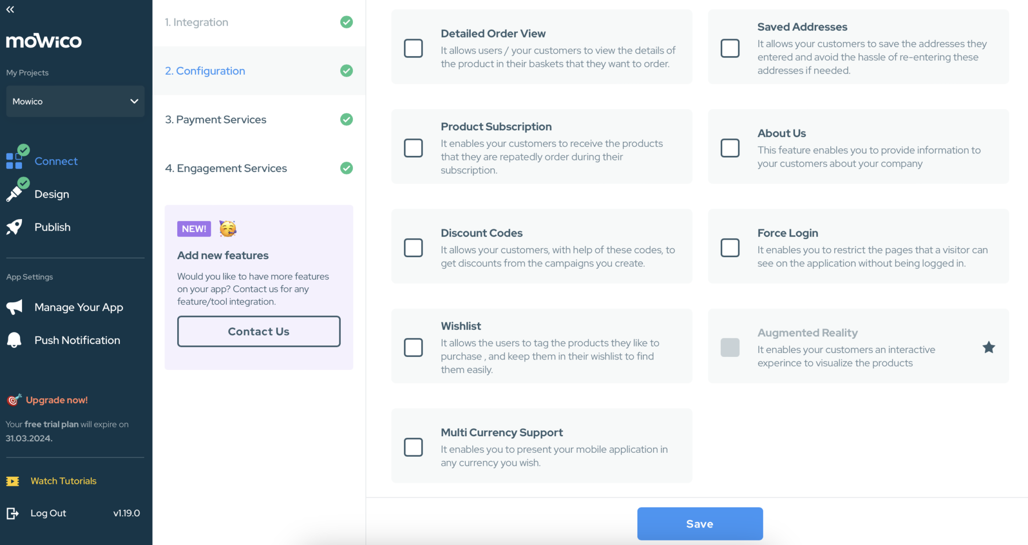Multi-Currency Support - Mowico
